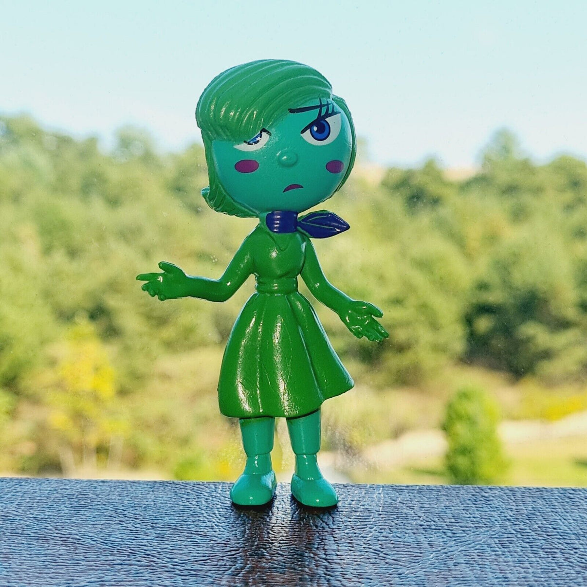 💚 Disgust / Inside Out / Figure Model / Statue Toy / Disney Pixar Cart ...