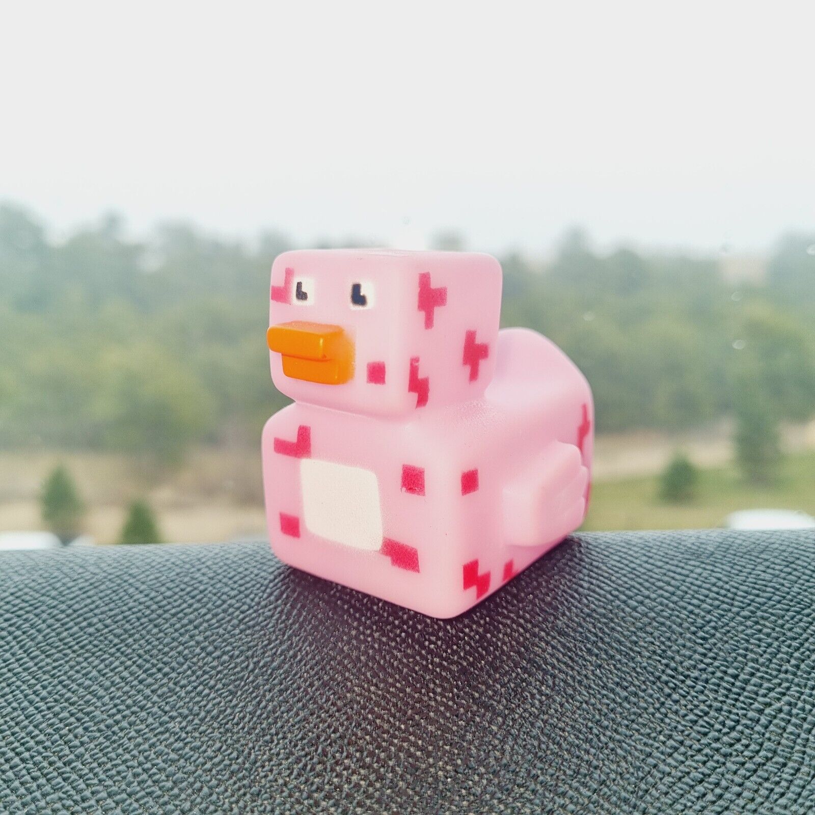 Pink Minecraft Rubber Duck – Gamer's Jeep Ducking & Dashboard ...