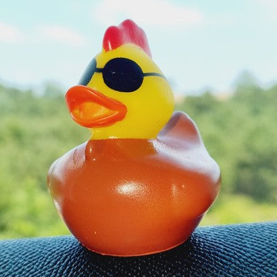😎🦆 Cool Rooster Rubber Duck Jeep Ducking 🛻 Jeep Wrangler Accessory ...